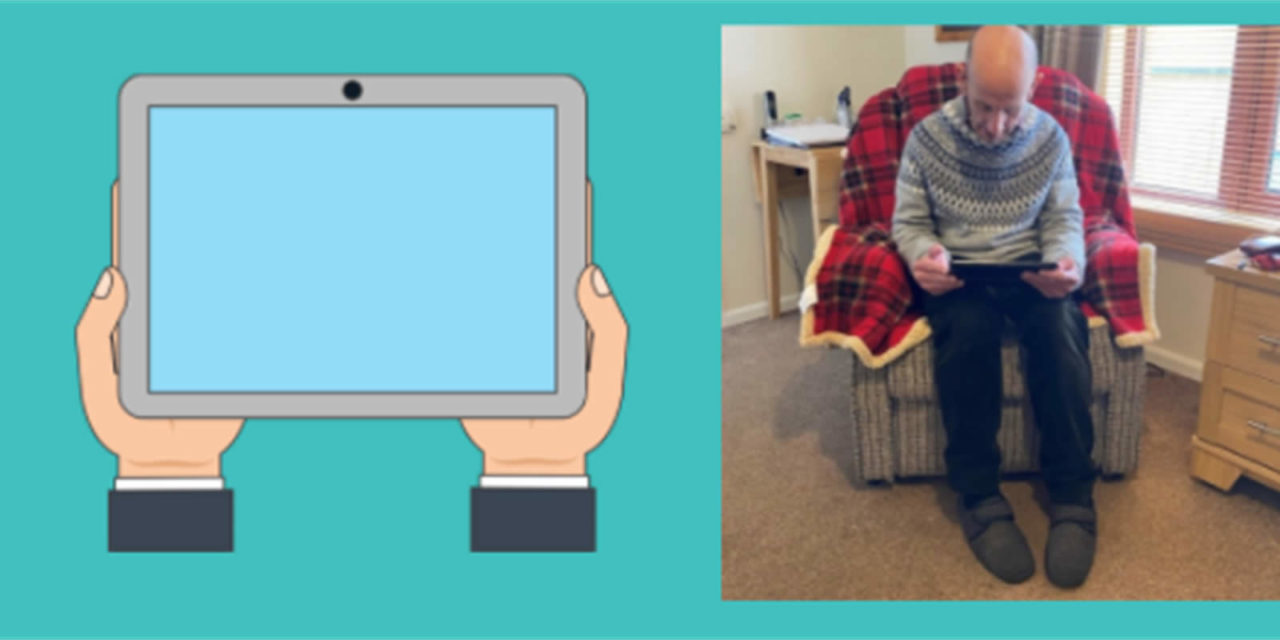 Digital Diaries: Andrew has a new tablet - Carr Gomm